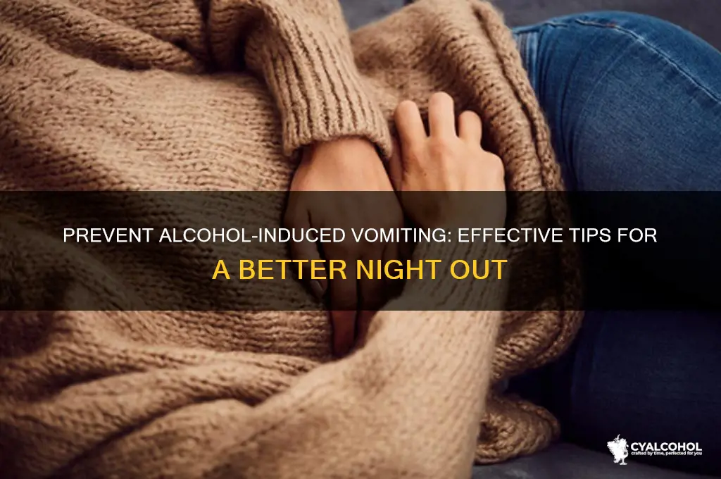 Prevent Alcohol-Induced Vomiting: Effective Tips For A Better Night Out ...