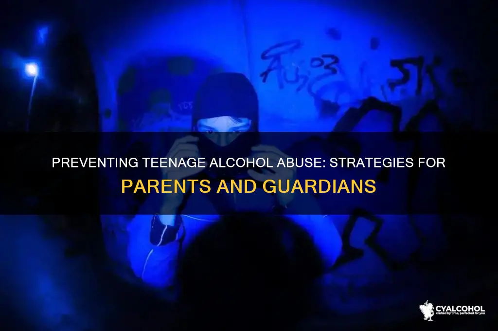 Preventing Teenage Alcohol Abuse: Strategies For Parents And Guardians ...