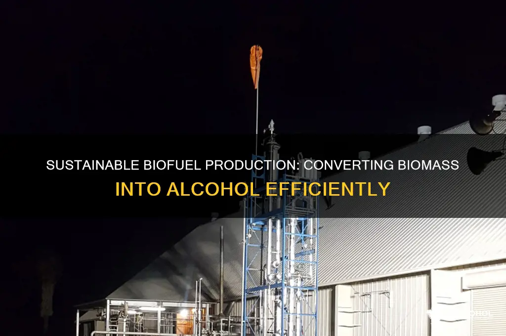 Sustainable Biofuel Production: Converting Biomass Into Alcohol ...