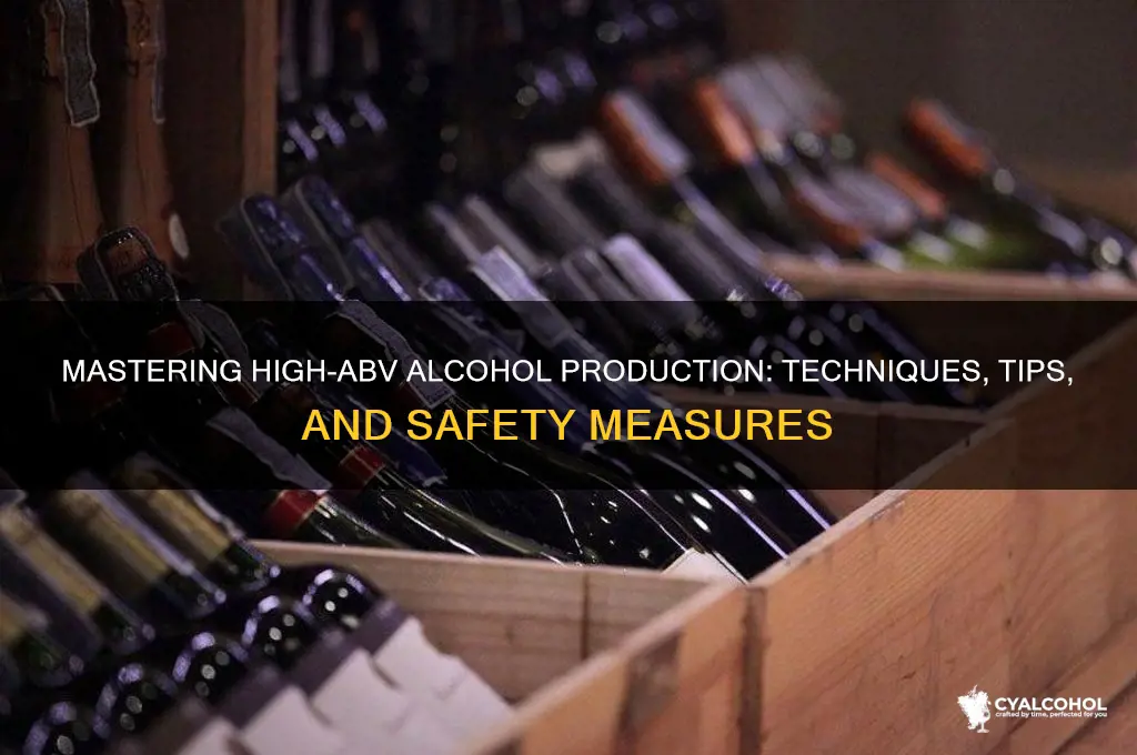 Mastering High-Abv Alcohol Production: Techniques, Tips, And Safety ...