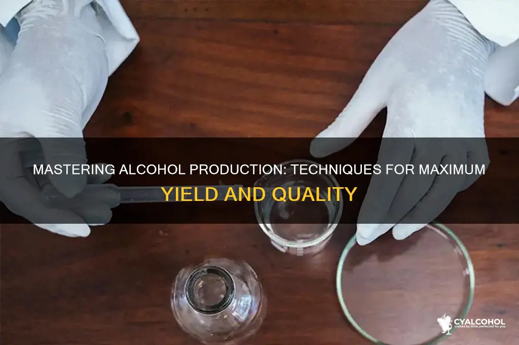 Mastering Alcohol Production: Techniques For Maximum Yield And Quality ...
