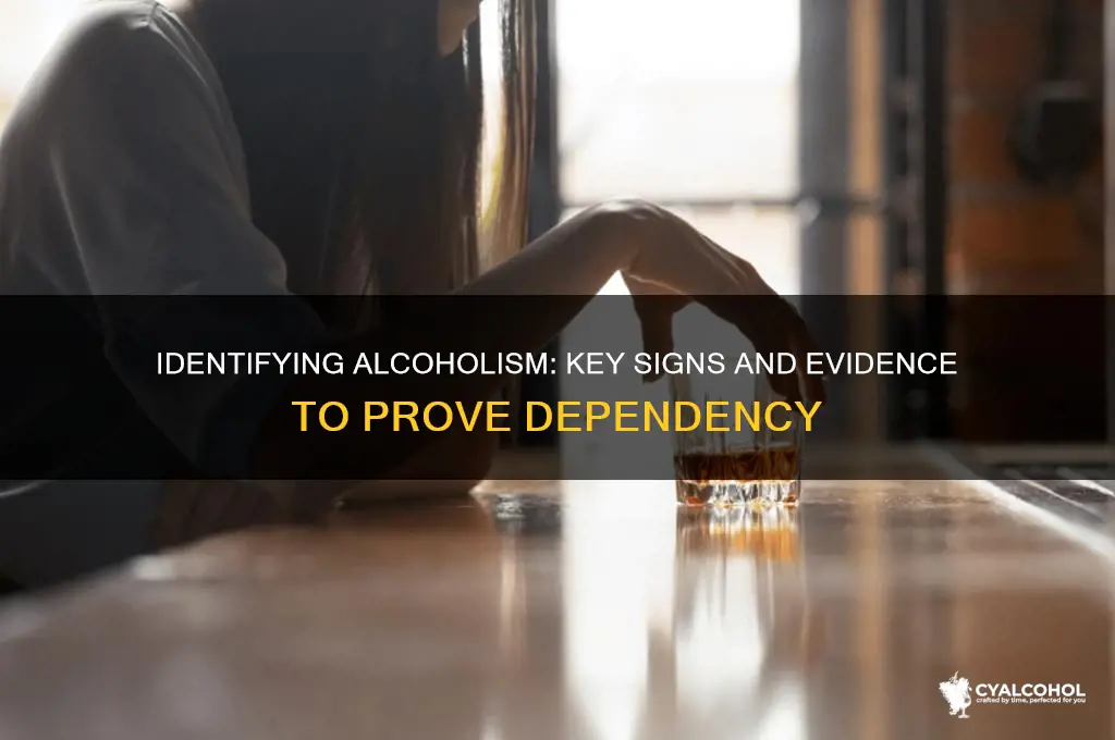 Identifying Alcoholism: Key Signs And Evidence To Prove Dependency ...