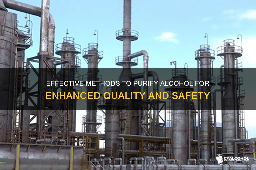 Effective Methods To Purify Alcohol For Enhanced Quality And Safety ...