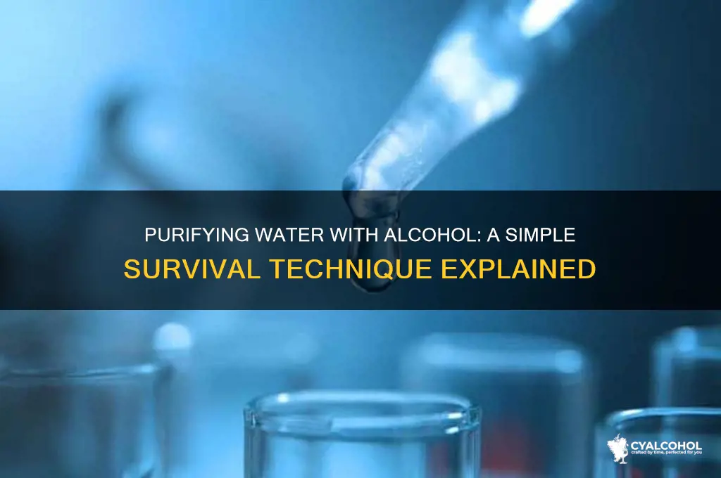 Purifying Water With Alcohol: A Simple Survival Technique Explained ...