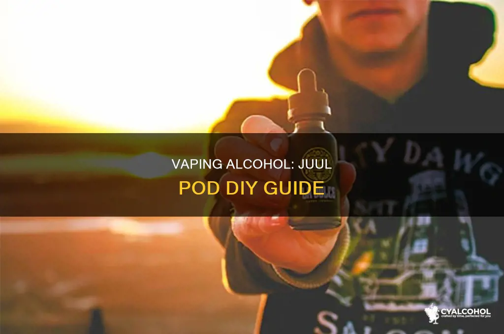 Vaping Alcohol: Juul Pod Diy Guide | CyAlcohol