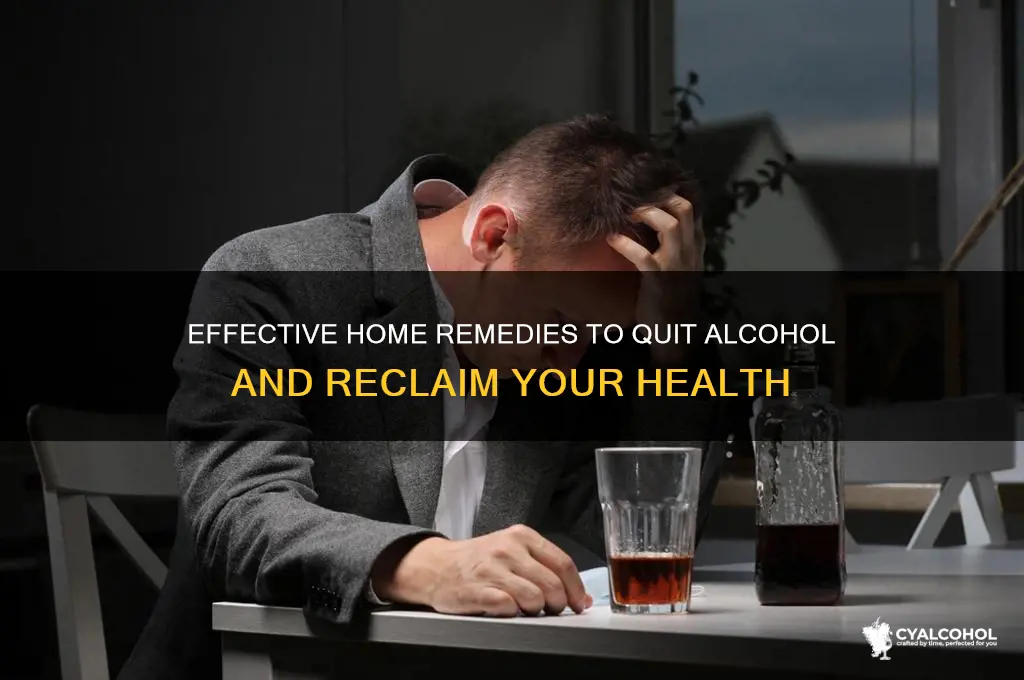 Effective Home Remedies To Quit Alcohol And Reclaim Your Health | CyAlcohol