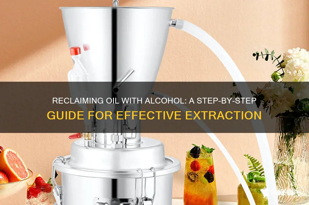 Reclaiming Oil With Alcohol: A Step-By-Step Guide For Effective ...