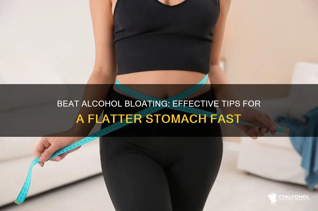 Beat Alcohol Bloating: Effective Tips For A Flatter Stomach Fast ...