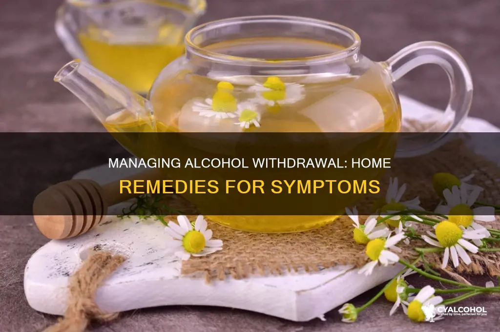 Managing Alcohol Withdrawal: Home Remedies For Symptoms | CyAlcohol