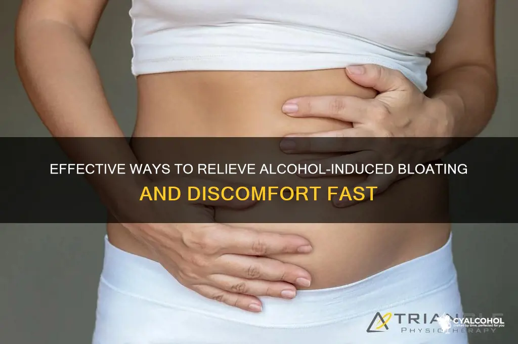 Effective Ways To Relieve Alcohol-Induced Bloating And Discomfort Fast ...