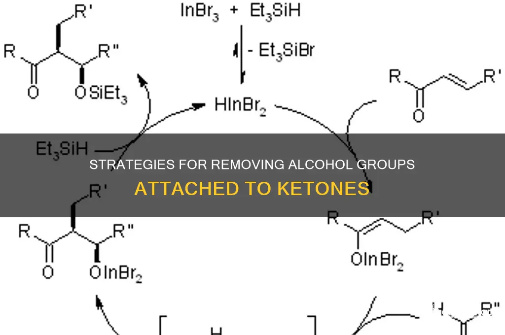 Strategies For Removing Alcohol Groups Attached To Ketones | CyAlcohol