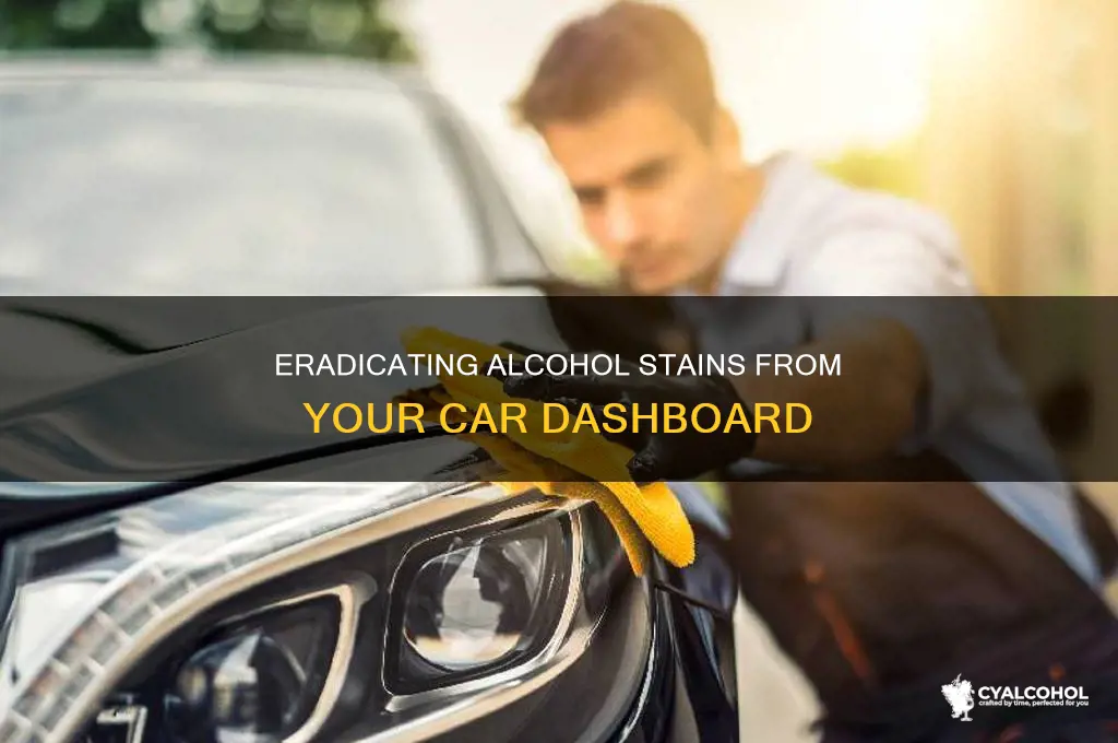 Eradicating Alcohol Stains From Your Car Dashboard | CyAlcohol