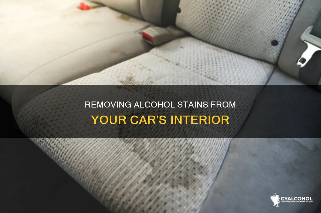 Removing Alcohol Stains From Your Car's Interior | CyAlcohol
