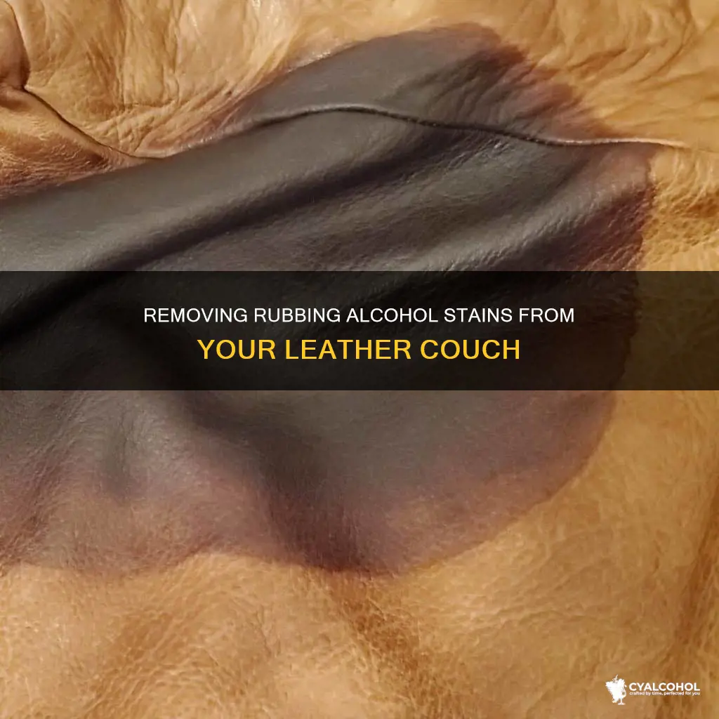 Removing Rubbing Alcohol Stains From Your Leather Couch | CyAlcohol