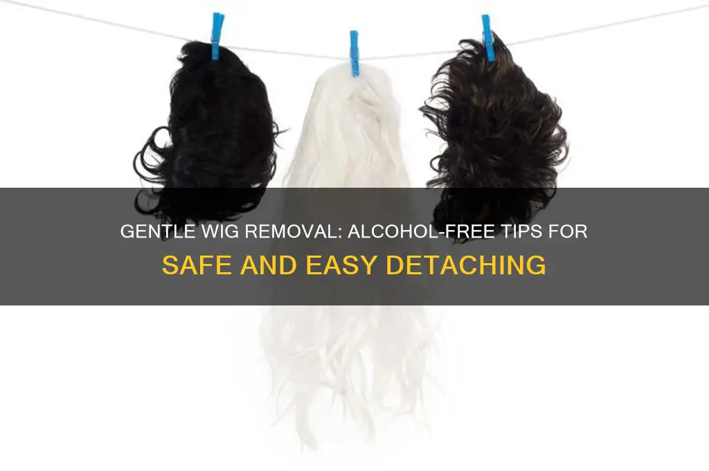 Gentle Wig Removal: Alcohol-Free Tips For Safe And Easy Detaching ...