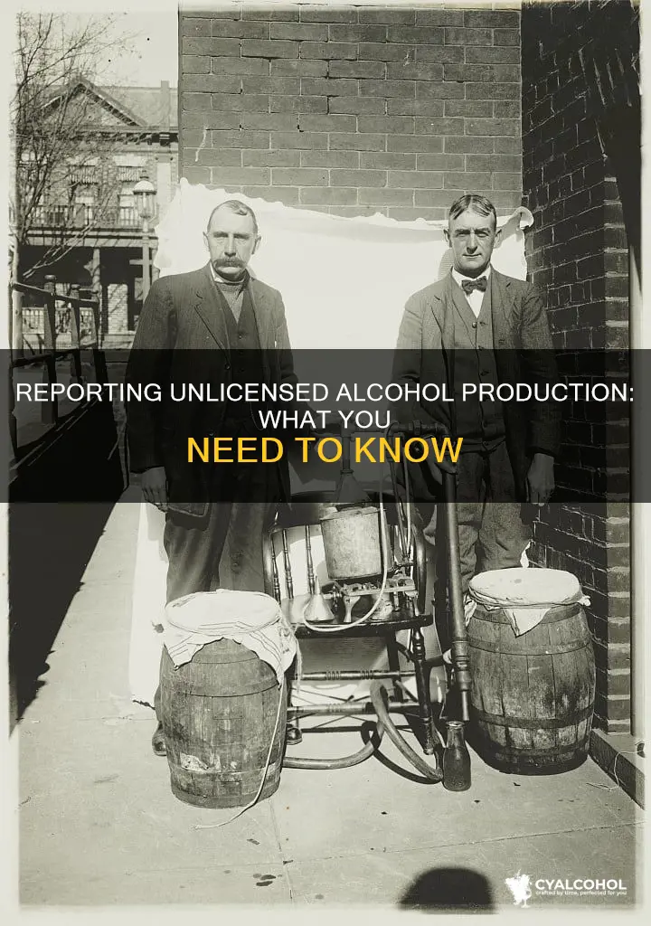 Reporting Unlicensed Alcohol Production: What You Need To Know | CyAlcohol