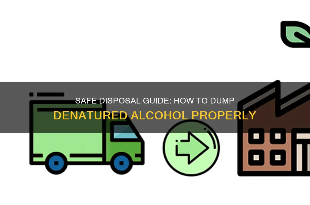 Safe Disposal Guide: How To Dump Denatured Alcohol Properly | CyAlcohol