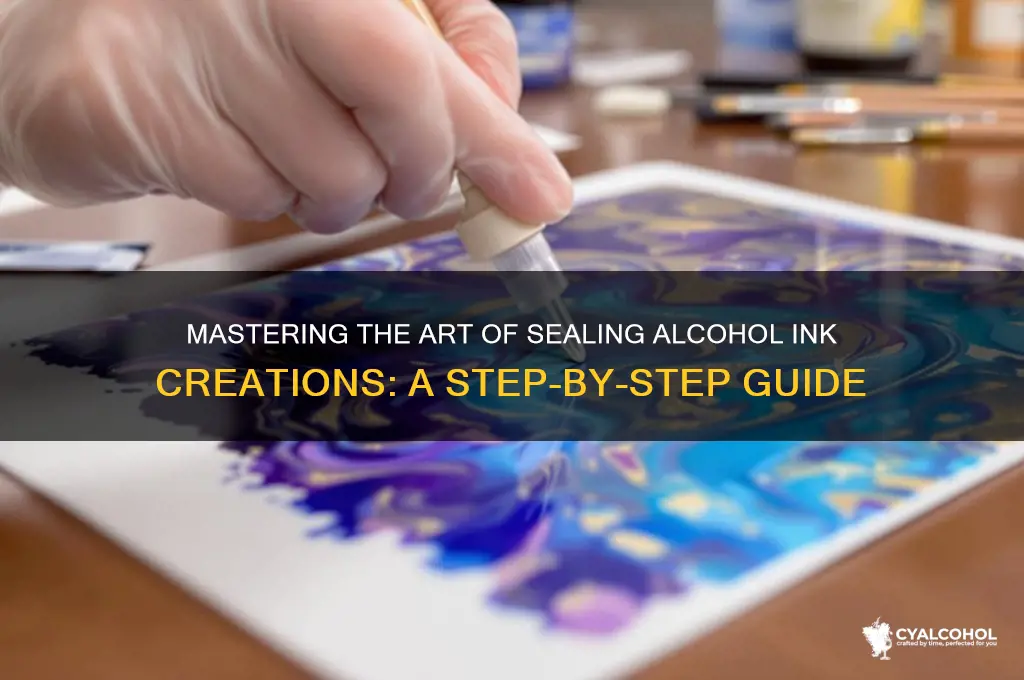 Mastering The Art Of Sealing Alcohol Ink Creations: A Step-By-Step ...
