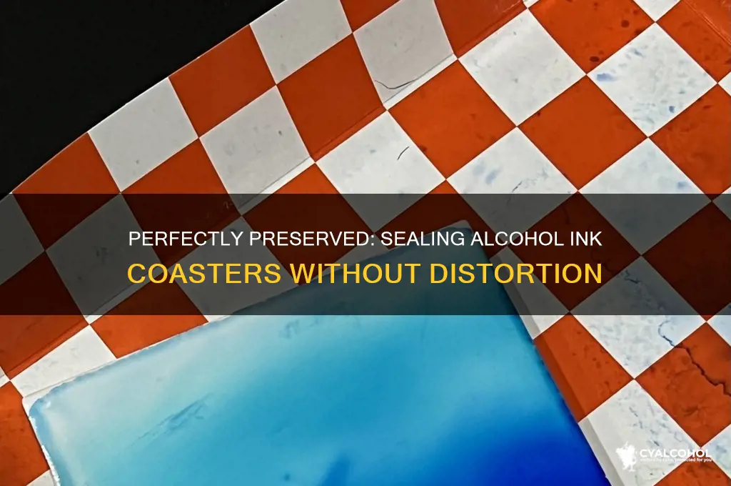 Perfectly Preserved: Sealing Alcohol Ink Coasters Without Distortion ...