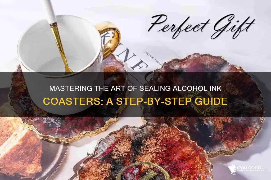 Mastering The Art Of Sealing Alcohol Ink Coasters: A Step-By-Step Guide ...