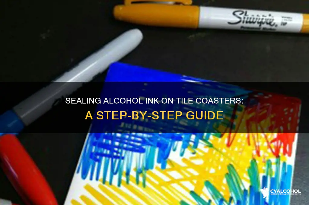 Sealing Alcohol Ink On Tile Coasters: A Step-By-Step Guide | CyAlcohol