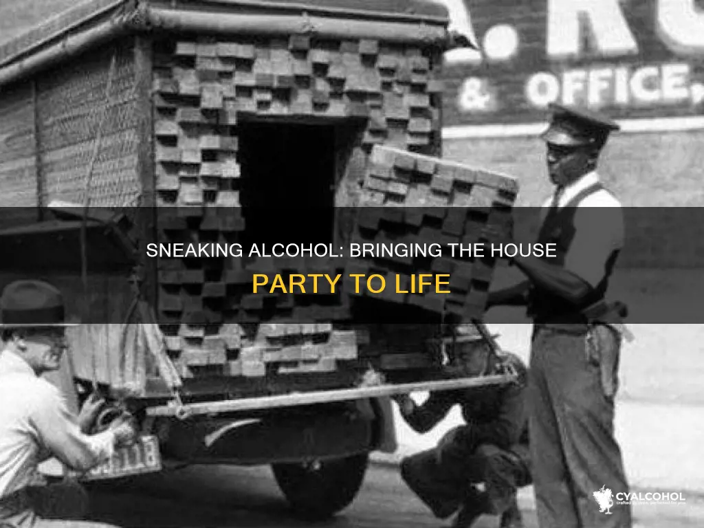 Sneaking Alcohol: Bringing The House Party To Life | CyAlcohol