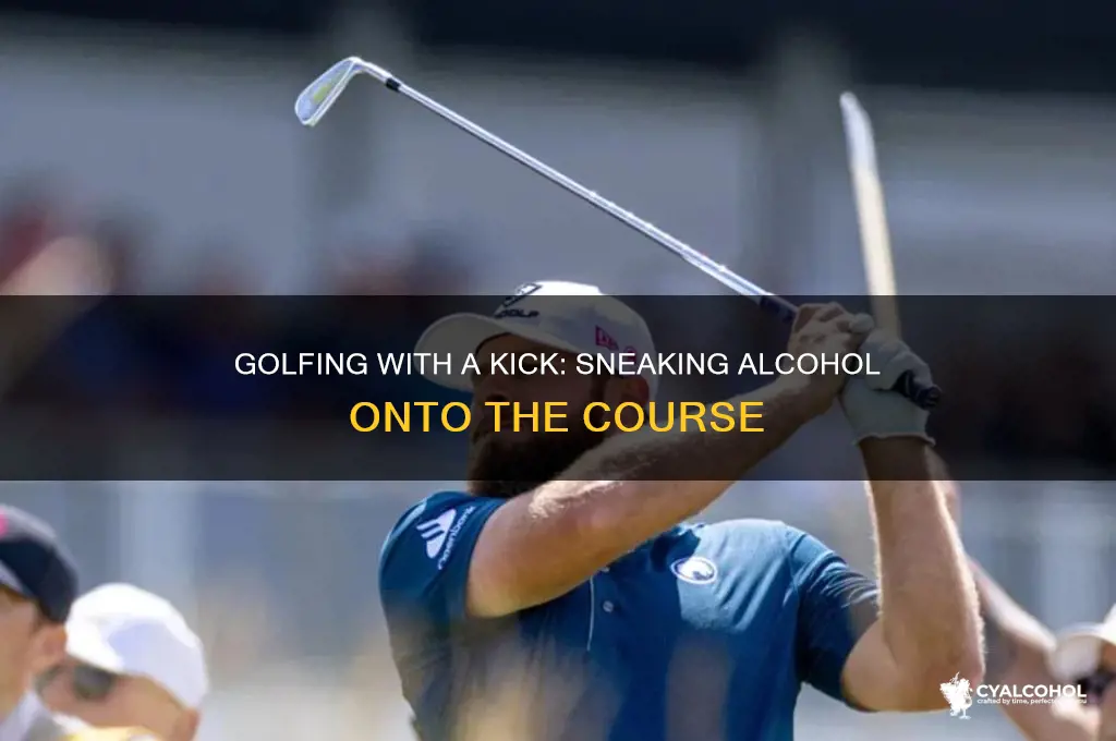 Golfing With A Kick: Sneaking Alcohol Onto The Course | CyAlcohol