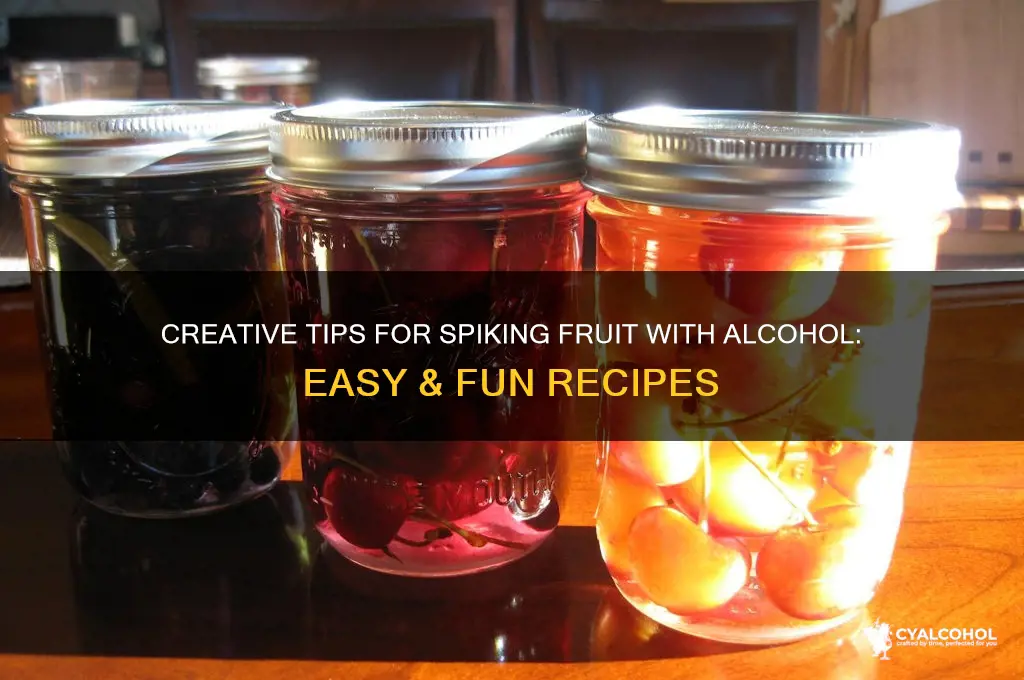 Creative Tips For Spiking Fruit With Alcohol: Easy & Fun Recipes ...