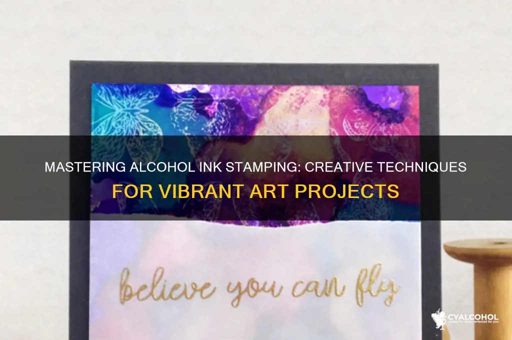 Mastering Alcohol Ink Stamping: Creative Techniques For Vibrant Art ...