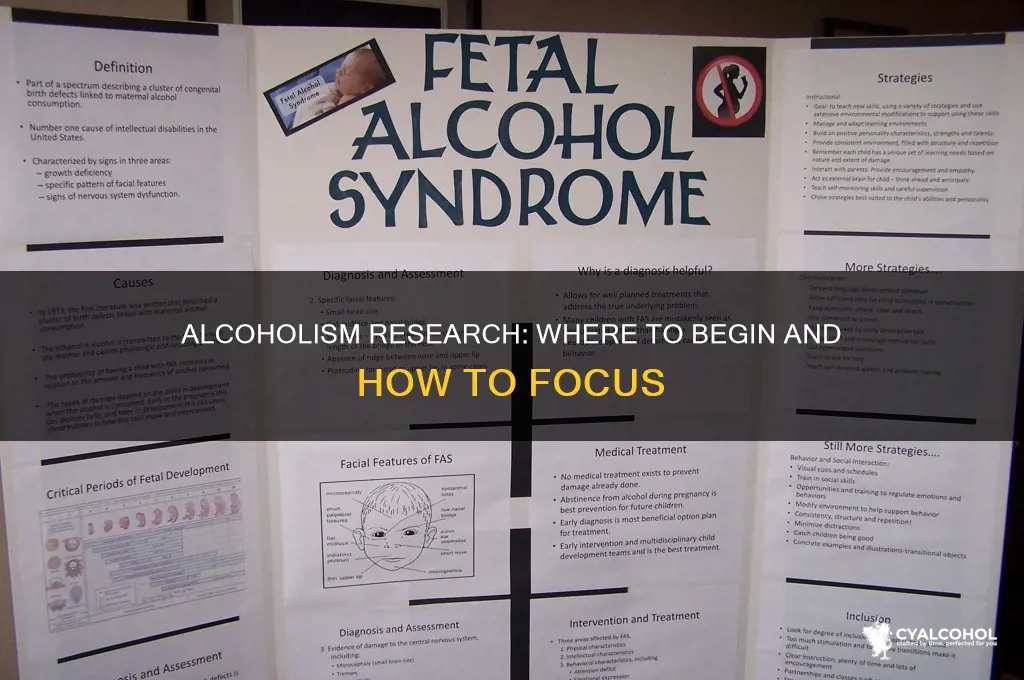 Alcoholism Research: Where To Begin And How To Focus | CyAlcohol