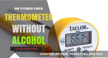 Sanitizing Digital Thermometers: Alcohol-Free Methods | CyAlcohol