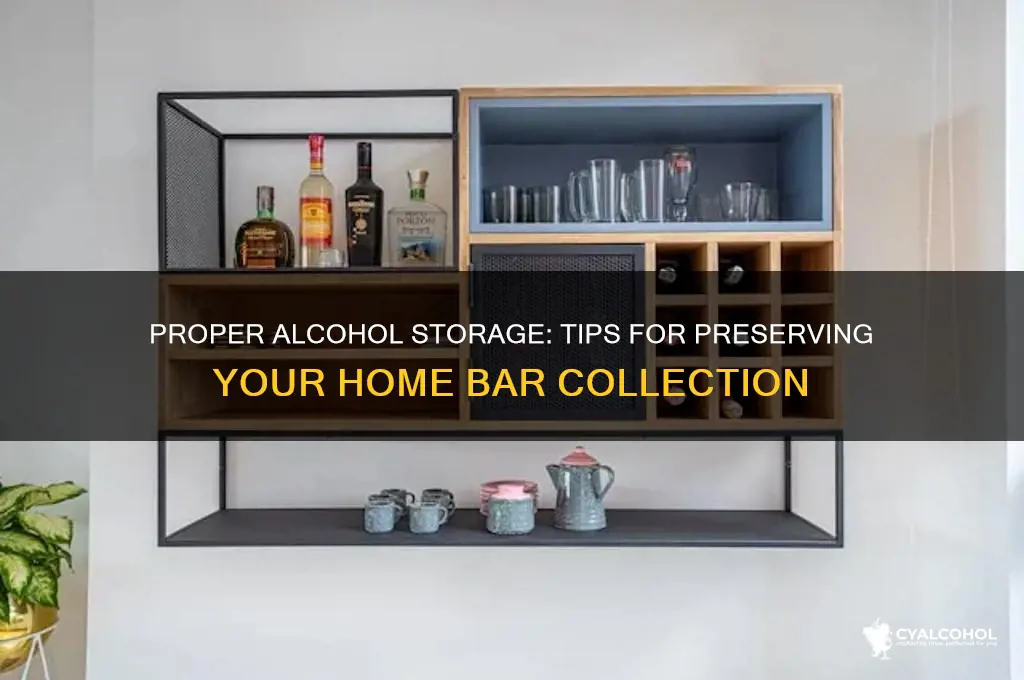Proper Alcohol Storage: Tips For Preserving Your Home Bar Collection ...