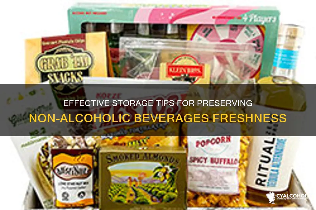 Effective Storage Tips For Preserving Non-Alcoholic Beverages Freshness ...