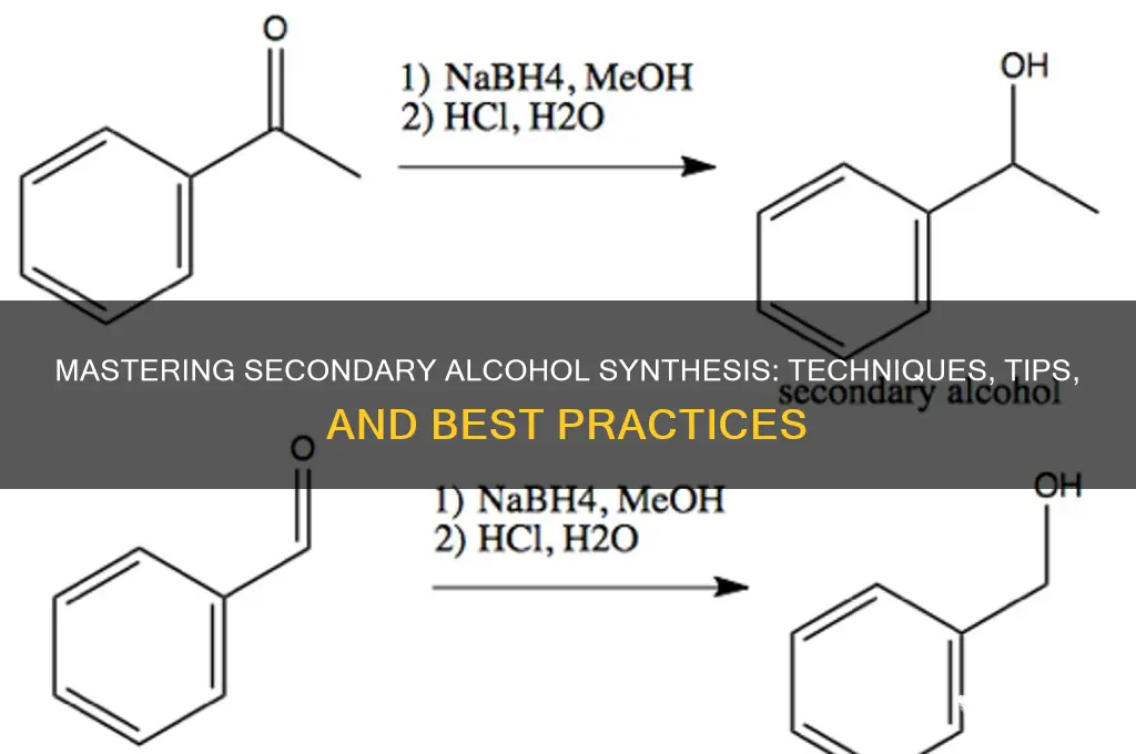 Mastering Secondary Alcohol Synthesis: Techniques, Tips, And Best ...