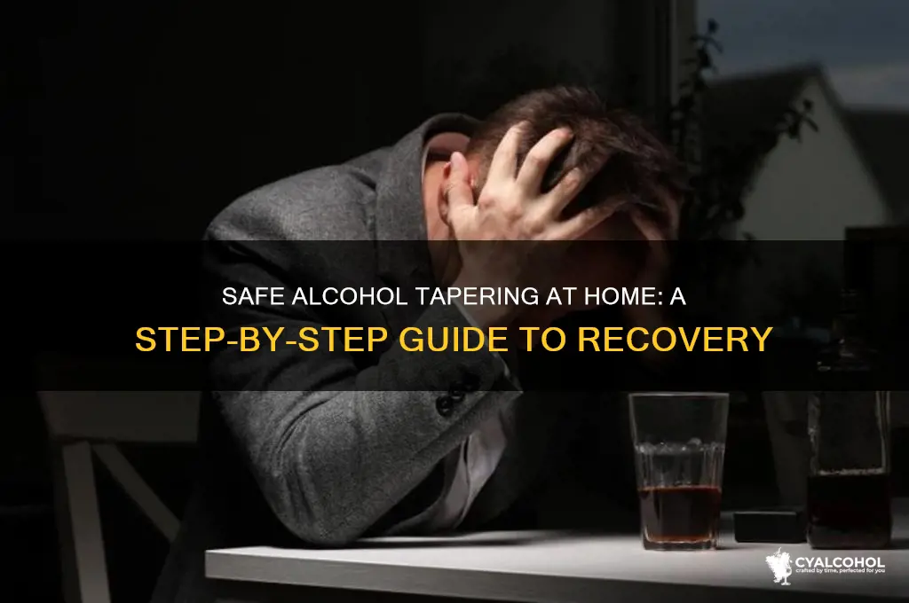 Safe Alcohol Tapering At Home: A Step-By-Step Guide To Recovery | CyAlcohol