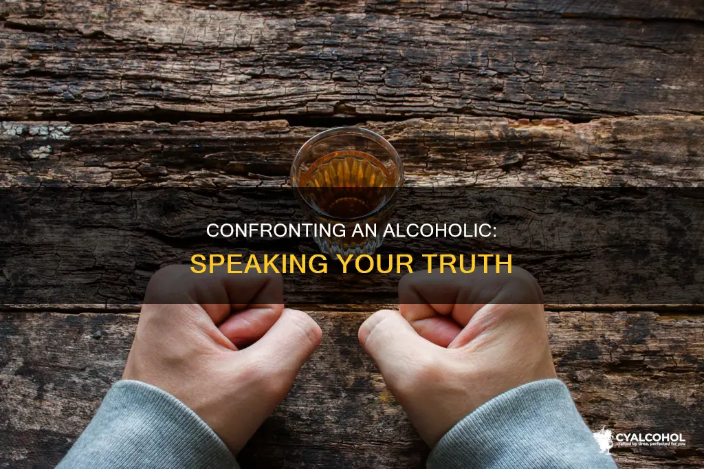 Confronting An Alcoholic: Speaking Your Truth | CyAlcohol
