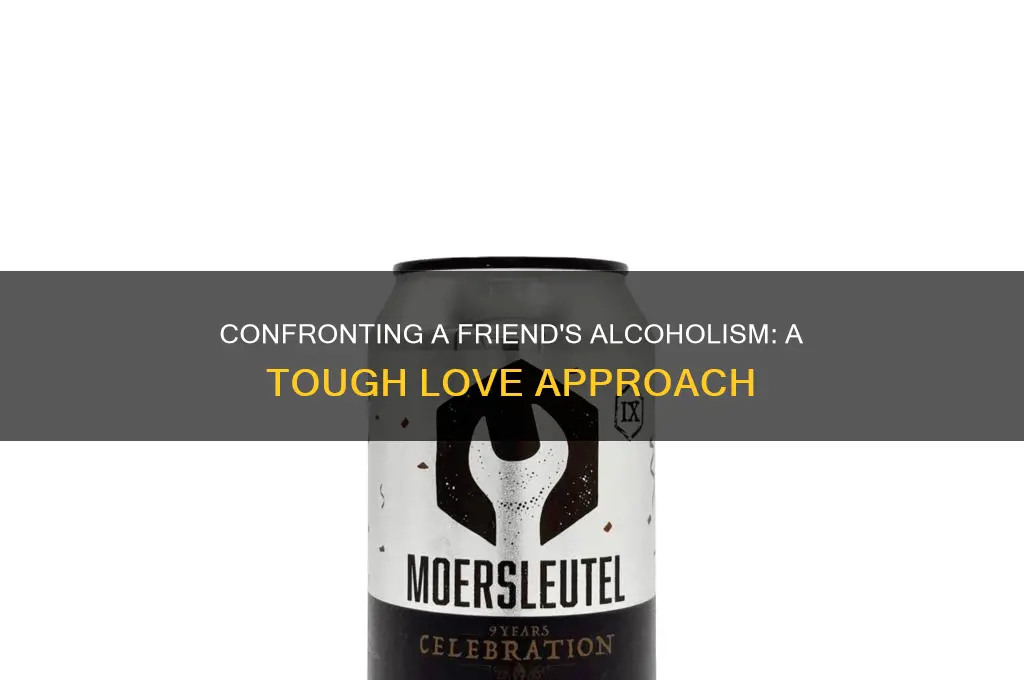 Confronting A Friend's Alcoholism: A Tough Love Approach | CyAlcohol