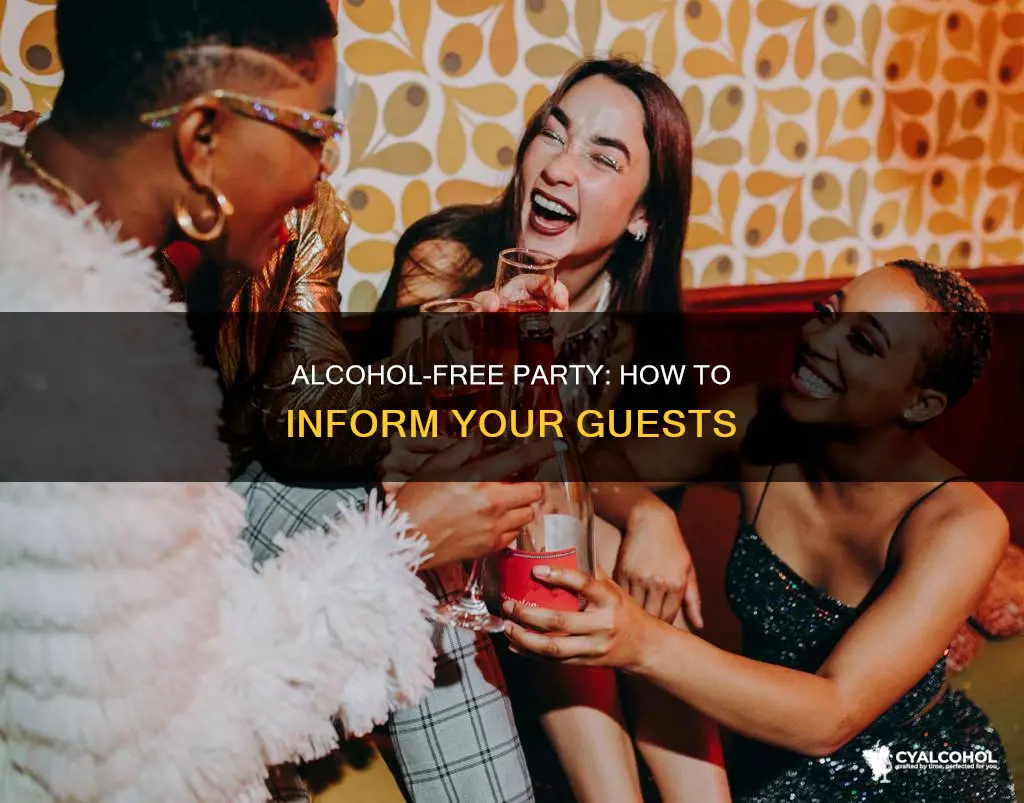 Alcohol-Free Party: How To Inform Your Guests | CyAlcohol