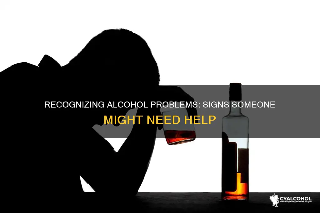 Recognizing Alcohol Problems: Signs Someone Might Need Help | CyAlcohol