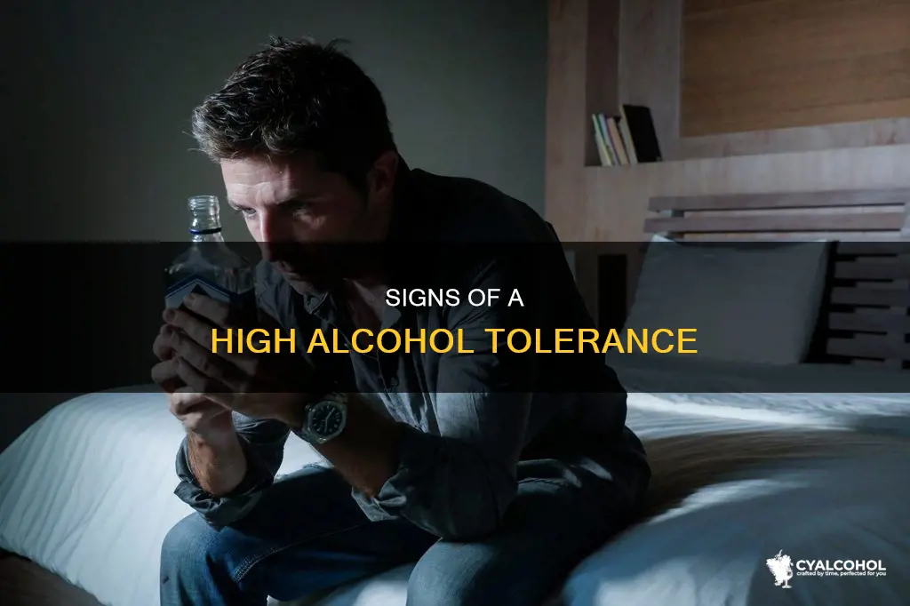 Signs Of A High Alcohol Tolerance | CyAlcohol