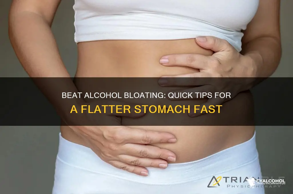 Beat Alcohol Bloating: Quick Tips For A Flatter Stomach Fast | CyAlcohol