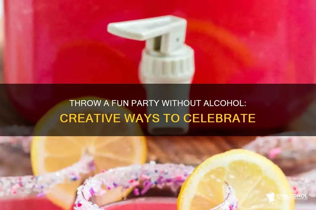 Throw A Fun Party Without Alcohol: Creative Ways To Celebrate | CyAlcohol