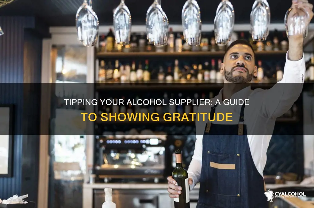 Tipping Your Alcohol Supplier: A Guide To Showing Gratitude | CyAlcohol