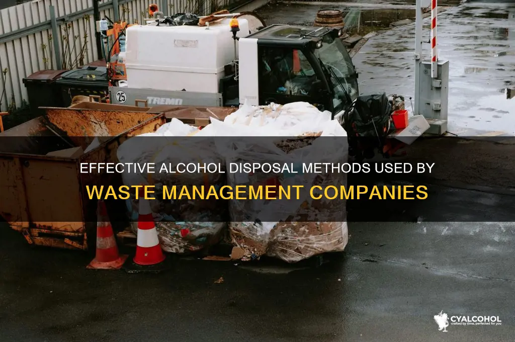Effective Alcohol Disposal Methods Used By Waste Management Companies ...