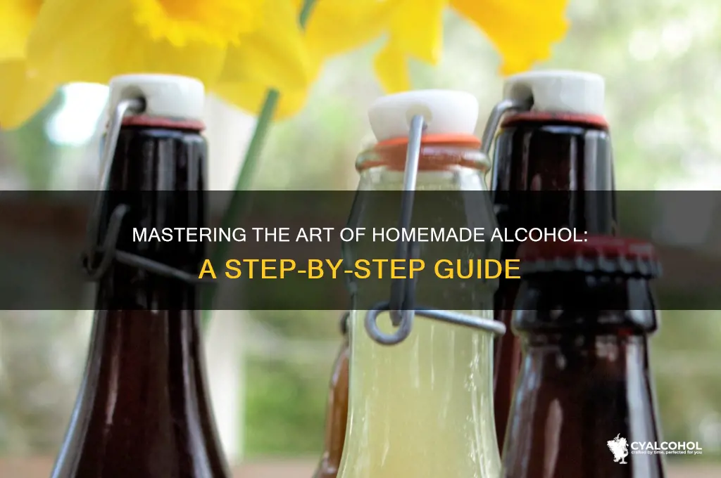 Mastering The Art Of Homemade Alcohol: A Step-By-Step Guide | CyAlcohol
