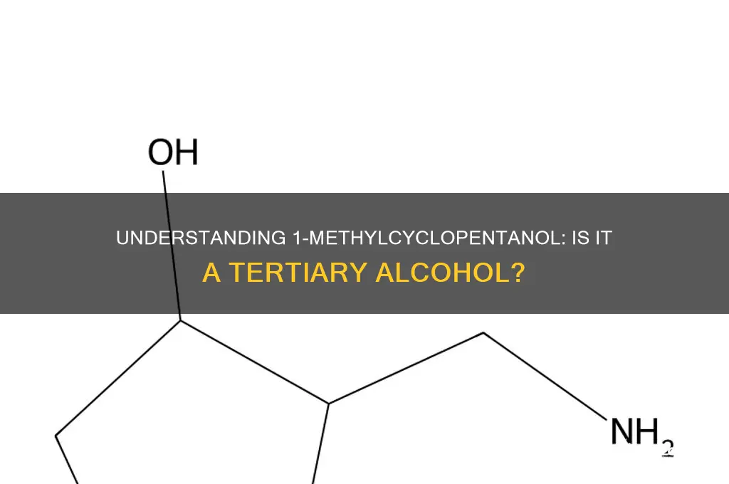 Understanding 1-Methylcyclopentanol: Is It A Tertiary Alcohol? | CyAlcohol