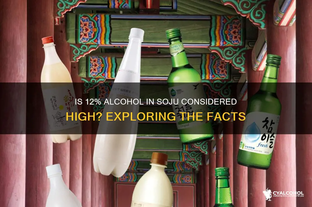 Is 12% Alcohol In Soju Considered High? Exploring The Facts | CyAlcohol