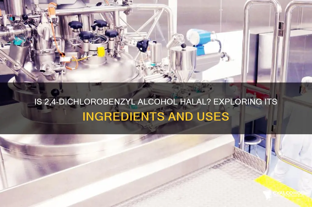 Is 2,4-Dichlorobenzyl Alcohol Halal? Exploring Its Ingredients And Uses ...