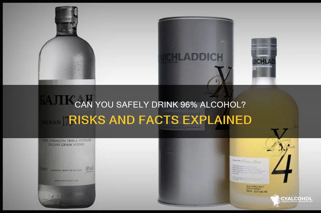 Can You Safely Drink 96% Alcohol? Risks And Facts Explained | CyAlcohol