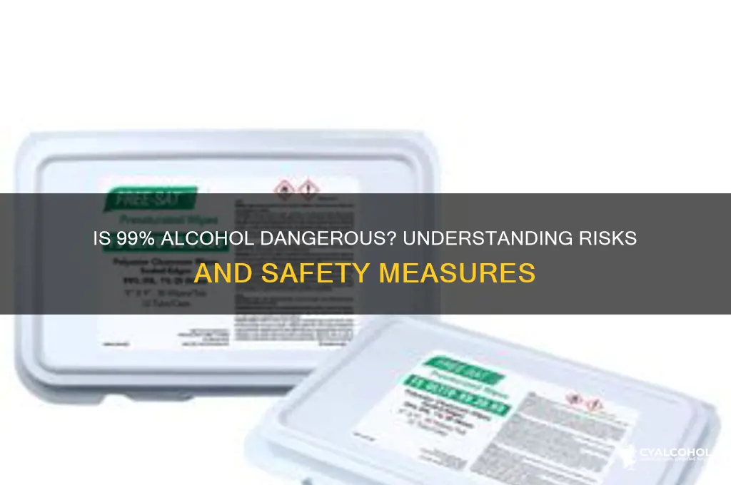 Is 99% Alcohol Dangerous? Understanding Risks And Safety Measures ...